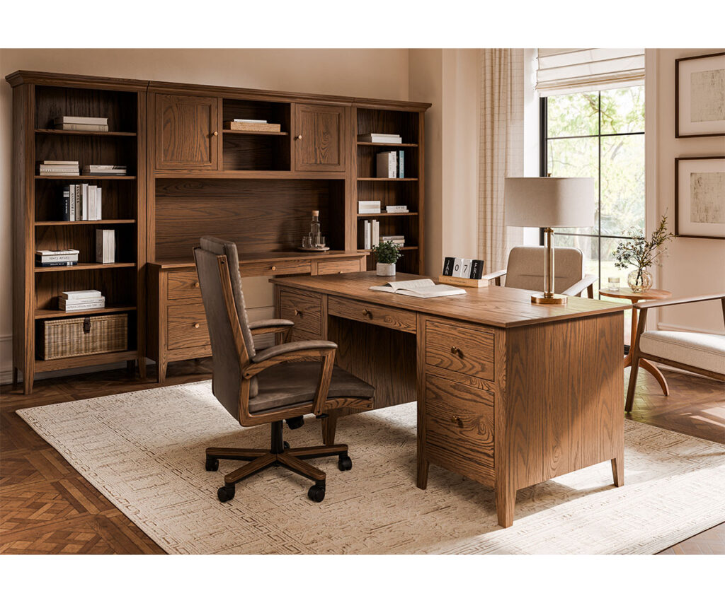 Ashton Executive Desk Office Collection - Olde Oak Tree | Fort Wayne, IN